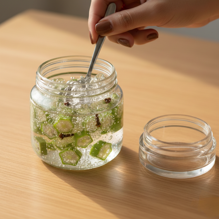 Okra Clove Homemade Gel: The Natural Collagen Beauty Secret ...